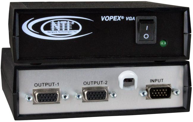 VGA video audio splitter port distribution amplifier digital signage
